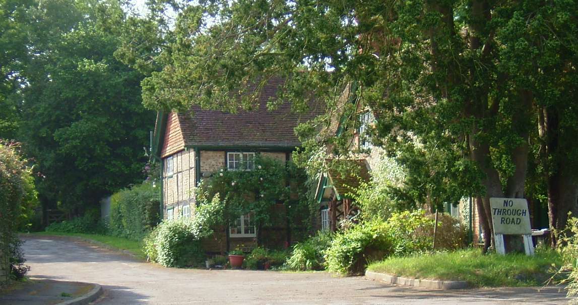 Map of Easebourne, West Sussex - part of The Rother Valley Guide