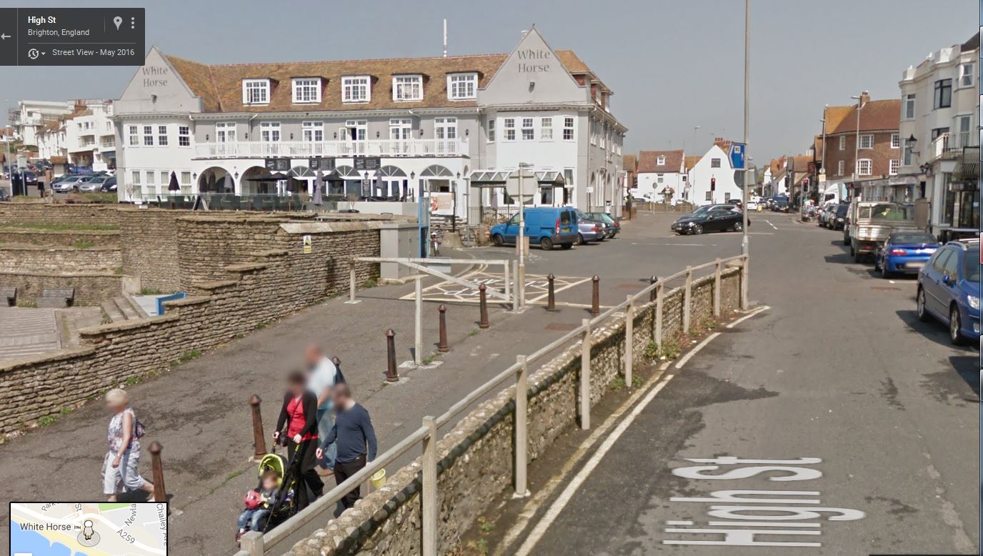 331 - Old photos of White Horse Hotel, Rottingdean - part of ...