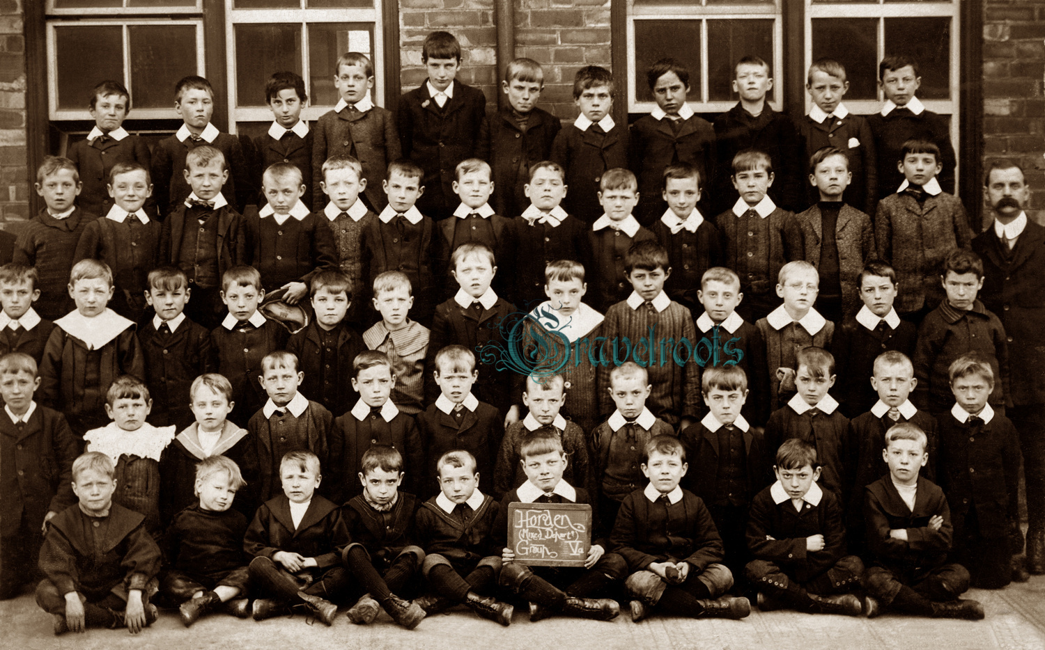Ref5382, old Social history photos of Horden School, County Durham - c ...