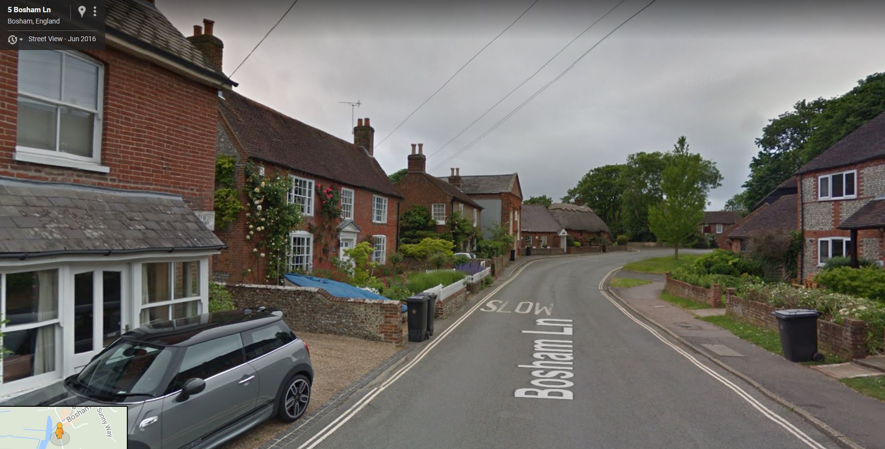 745, old photos of Bosham Lane, Bosham part of Gravelroots Vintage Trail