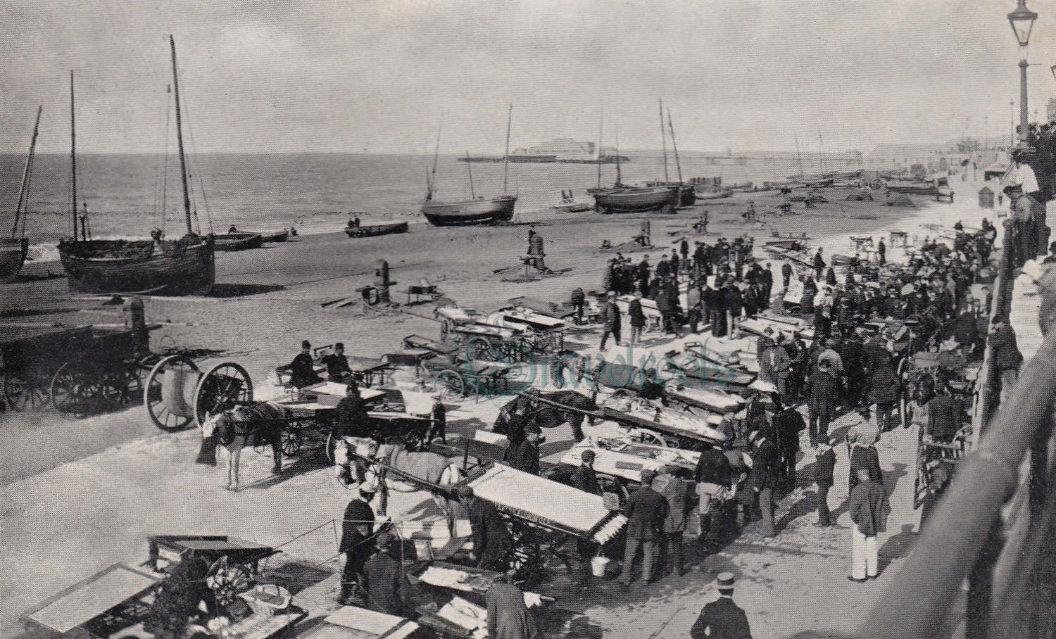 Ref- 651 - Old Brighton Fish Market photos, part of Gravelroots Vintage ...