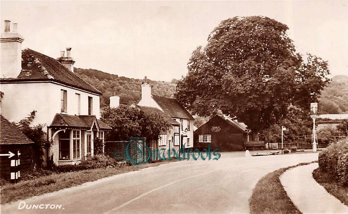 Old photos of Duncton, Sussex, part of Gravelroots Vintage Trail