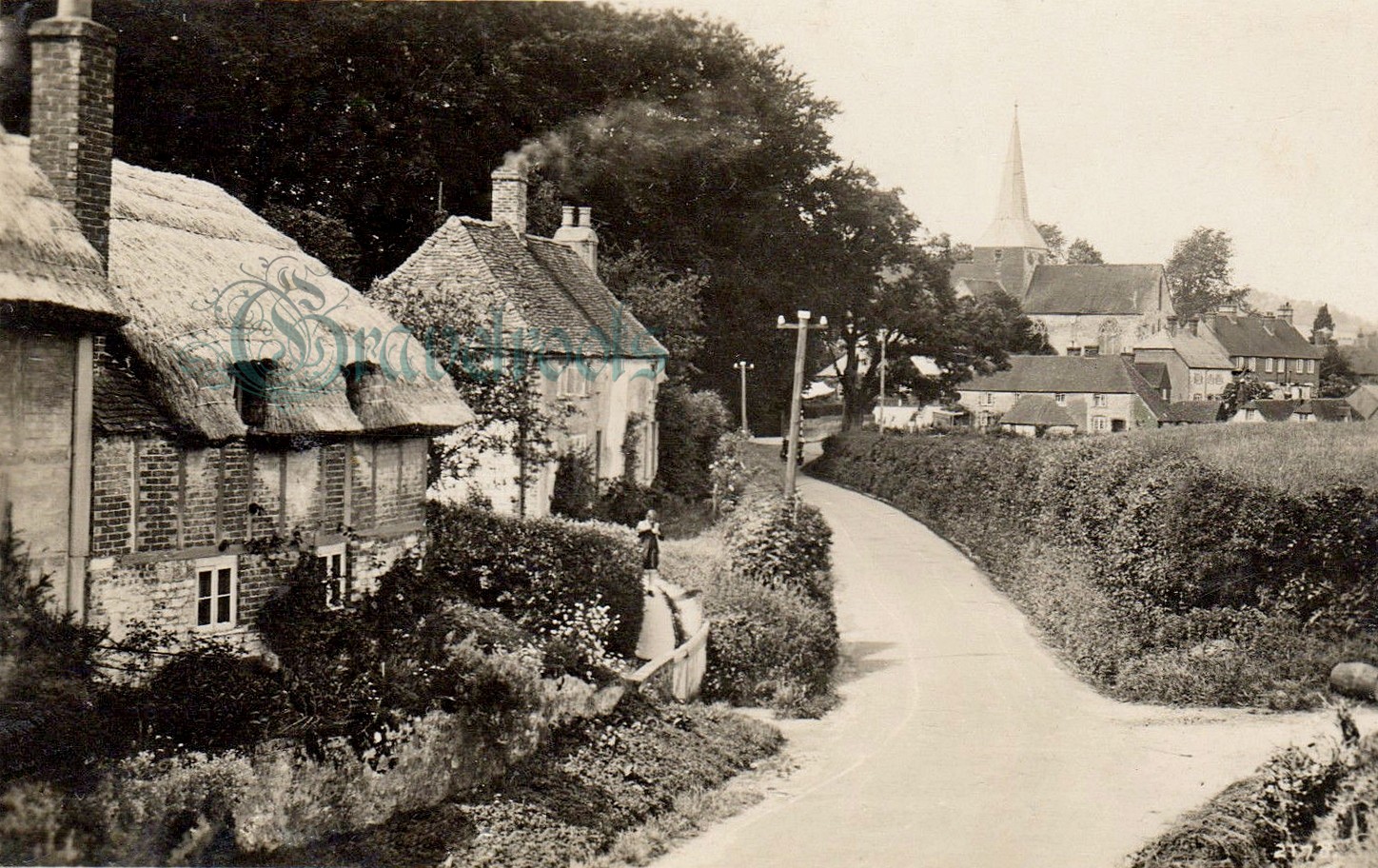 259 Old photo of South Harting, Sussex, part of Gravelroots Vintage Trail
