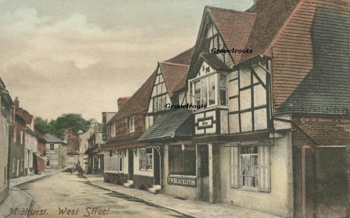 page ref 9 - Old photographs of West Street, Midhurst, West Sussex ...