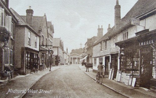 6450, Old photos of pubs and inns Midhurst, Sussex history in pictures