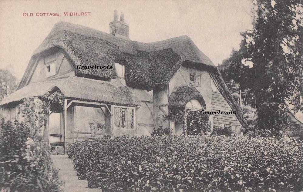 batch19 Old photographs Cowdray Cottage, Midhurst, Sussex, Vintage ...