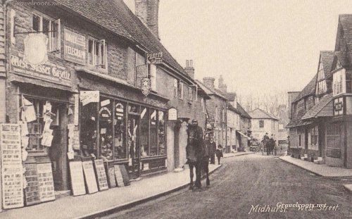 9_10 Old photographs of West Street, Midhurst, West Sussex - Midhurst ...