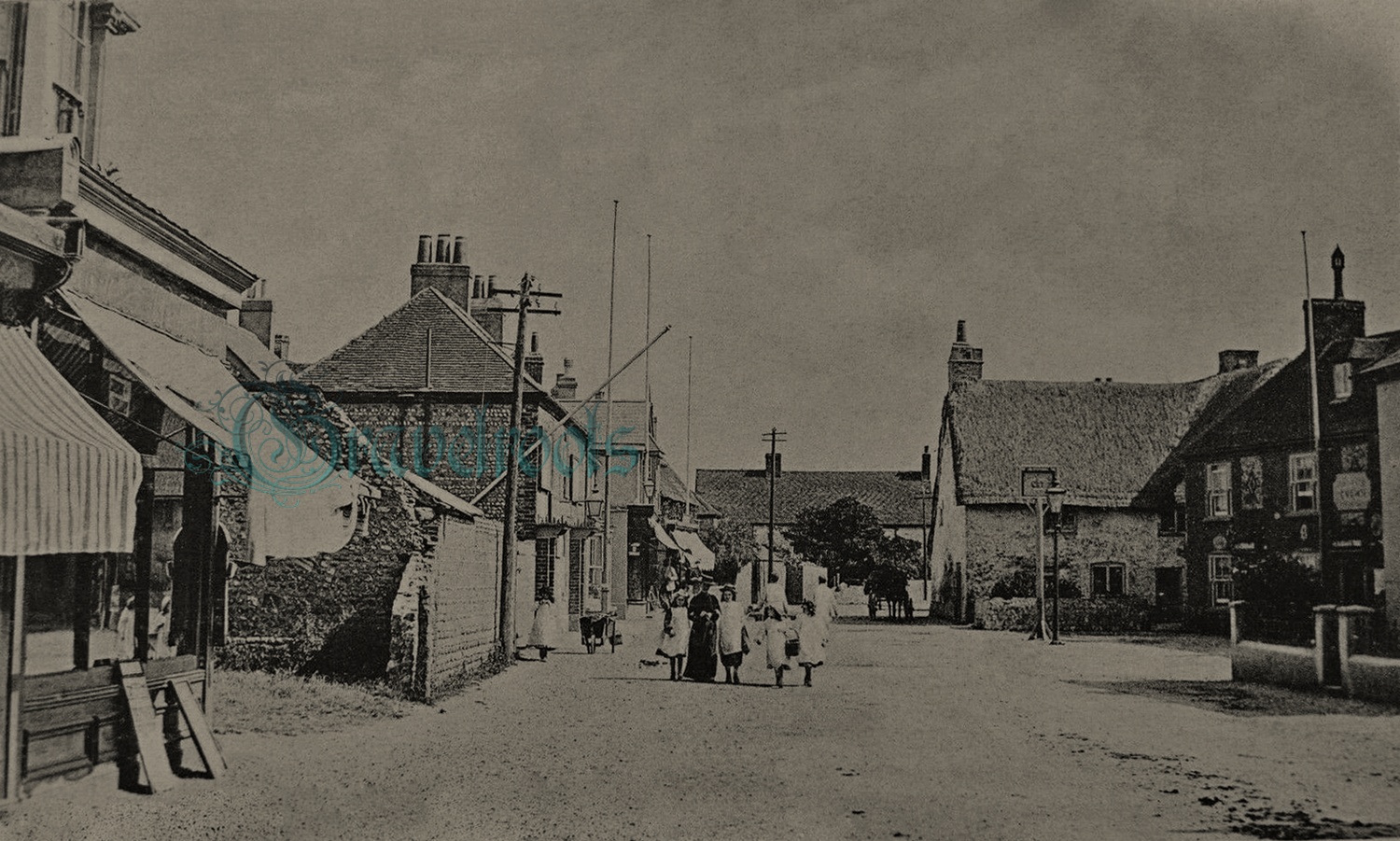 Ref-271, - Old photos of Selsey High street - part of Gravelroots ...