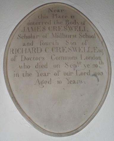 midhurst parish church, Headstones - part of Gravelroots Rother Valley ...
